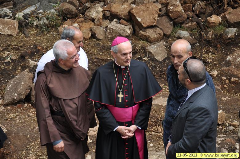 Visite du nonce apostolique à Akkar